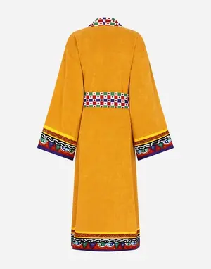 Dolce & Gabbana Cotton Terry Bathrobe