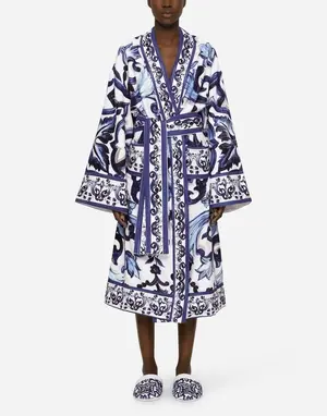 Dolce & Gabbana Terry Cotton Bath Robe