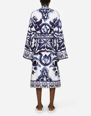 Dolce & Gabbana Terry Cotton Bath Robe