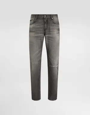 Dolce & Gabbana Denim Trousers - Multicolor
