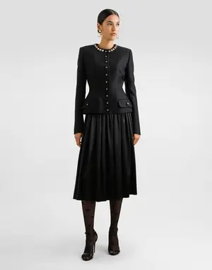 Dolce & Gabbana Skirt With Metal Logo