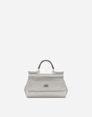 Dolce & Gabbana Kim Small Sicily Handbag - Silver