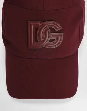 Dolce & Gabbana Cotton Gabardine Baseball Cap