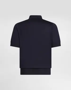 Dolce & Gabbana Silk Polo Shirt