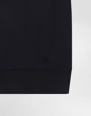 Dolce & Gabbana Silk Polo Shirt