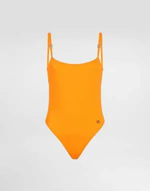 Dolce & Gabbana One-piece Olympic Swimsuit - Orange
