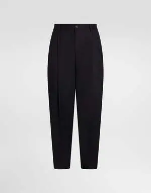 Dolce & Gabbana Flannel Trousers - Blue