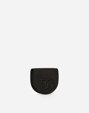 Dolce & Gabbana Deerskin-print Calfskin Coin Wallet