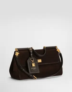 Dolce & Gabbana Medium My Sicily Handbag In Split And Smooth Calfskin