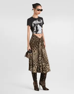 Dolce & Gabbana Graphic Print Jersey T-shirt