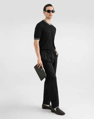 Dolce & Gabbana Cotton Gabardine Jogging Trousers