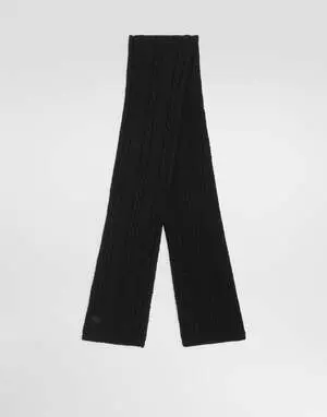 Dolce & Gabbana Knit Scarf - Black
