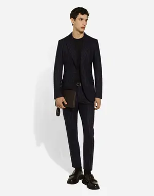 Dolce & Gabbana Tailored Pinstripe Flannel Pants