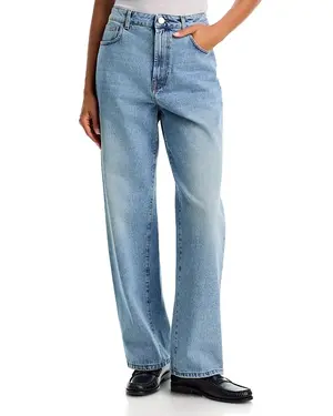 RÓHE Signature Baggy Fit Cotton Jeans