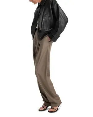 RÓHE Leather Blouson Jacket