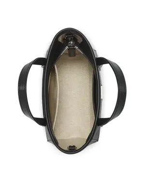 Mcm Toni Mini Visetos Canvas Shopper Bag