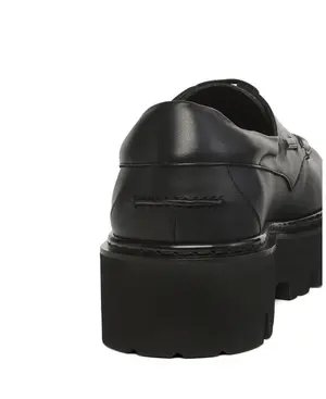 Mcm Platform Loafers In Calfskin