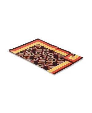 Mcm Disco Monogram Scarf In Organic Silk