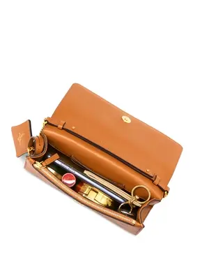 Mcm Aren Mini Visetos Canvas Crossbody