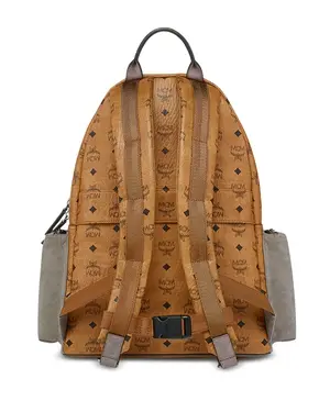 Mcm Collection X Wtb Allover Logo Backpack