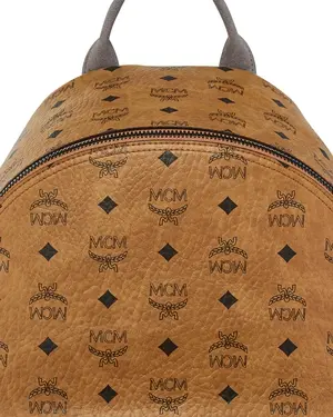 Mcm Collection X Wtb Allover Logo Backpack