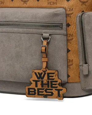 Mcm Collection X Wtb Allover Logo Backpack
