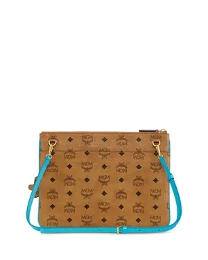 Mcm Collection X Wtb Allover Logo Flat Pouch