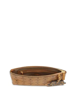 Mcm Collection X Wtb Allover Logo Flat Pouch