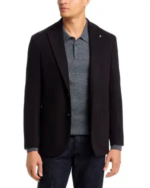 JACK VICTOR Hampton Wool Pique Jersey Sport Coat