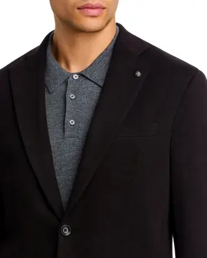 JACK VICTOR Hampton Wool Pique Jersey Sport Coat