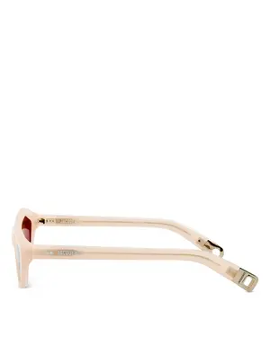 Jacquemus Bambino Angular Sunglasses, 56mm