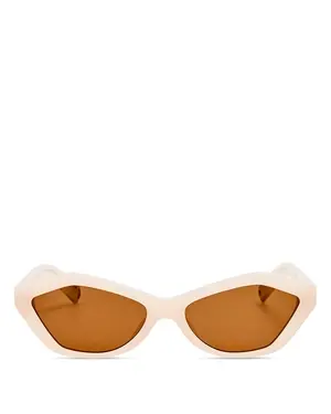 Jacquemus Bambino Angular Sunglasses, 56mm