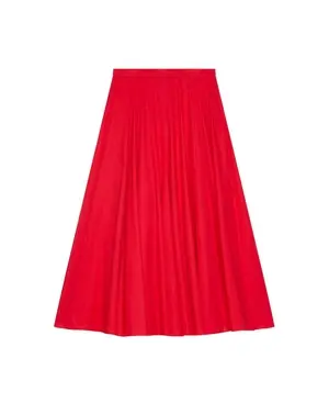Mint Velvet Cotton Full Midi Skirt