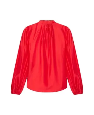 Mint Velvet Floral Detail Cutwork Blouse