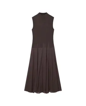 Mint Velvet Sleeveless Knit Midi Dress
