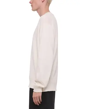 Helmut Lang Distressed Crewneck Sweater