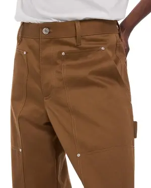 Helmut Lang Straight Fit Carpenter Chino Pants - Fawn