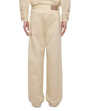 Helmut Lang Straight Fit Carpenter Chino Pants