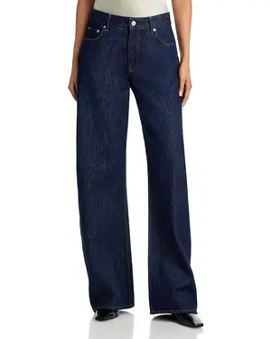 Helmut Lang High Rise Saddle Jeans