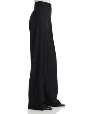 Helmut Lang Belted Wool Trousers