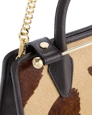 Strathberry Mini Calf Hair Tote