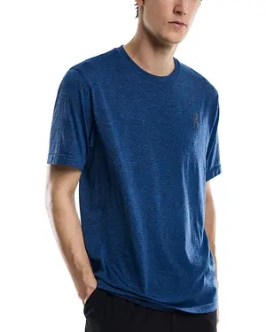On Train Flex-t Crewneck T-shirt - Jay Heather