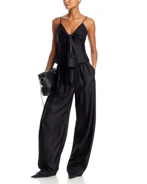 Alexander Wang Silk Knot Detail Cami