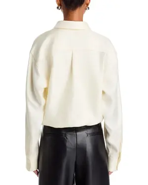 Alexander Wang Pre-styled Cami Top With Button-up Shirt