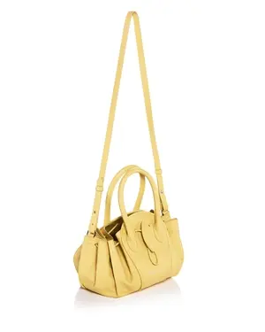 Marni Tulipea Leather Shopper Bag