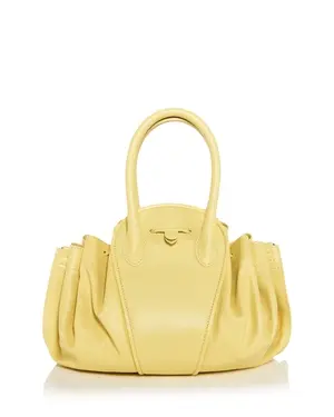 Marni Tulipea Leather Shopper Bag