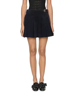 Sea Garret Corduroy Mini Skirt - Navy
