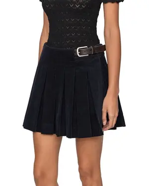 Sea Garret Corduroy Mini Skirt