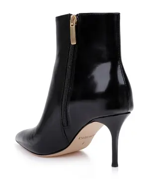 L'Agence Leather Boots - Black Leather
