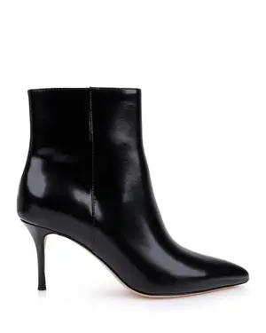 L'Agence Leather Boots - Black Leather
